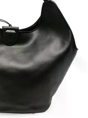 DONDUP Ring-handle Leather Shoulder Bag