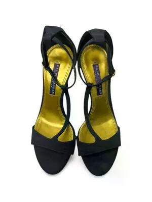 Ralph Lauren Ankle-strap Canvas Sandals