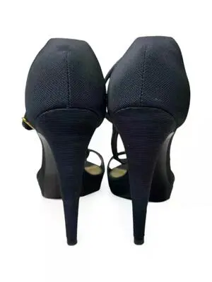 Ralph Lauren Ankle-strap Canvas Sandals