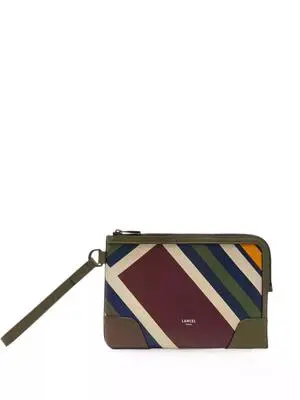 LANCEL Charlie Clutch Bag - Purple