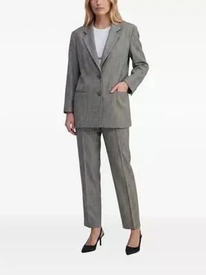 MILA SCHON Notched Lapel Trouser Suit