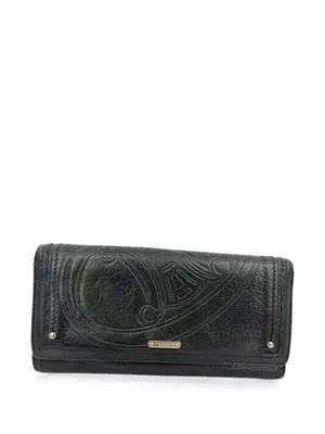 Celine Triomphe-embossed Long Wallet