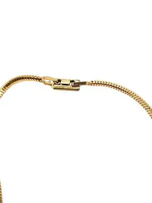 MADISON MAISON Rhinestone-embellished Snake-chain Necklace