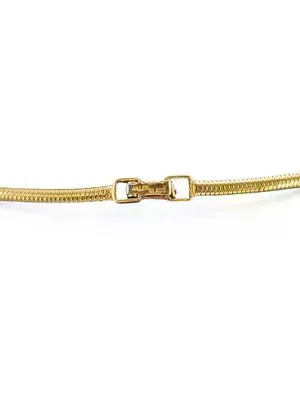 MADISON MAISON Rhinestone-embellished Snake-chain Necklace