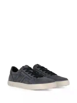 TOD'S Embossed T Sneakers - Blue