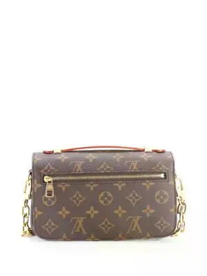 LOUIS VUITTON Monogram Canvas Pochette Metis East West Crossbody Bag - Brown