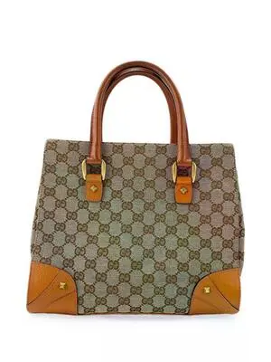 Gucci 2000s Gg Supreme Tote Bag - Neutrals
