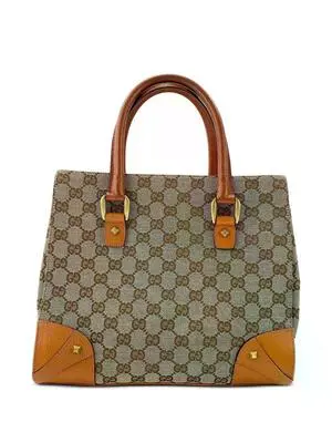 Gucci 2000s Gg Supreme Tote Bag - Neutrals