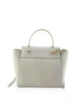 Celine Belt Bag Textured Leather Nano Shoulder Bag - Green