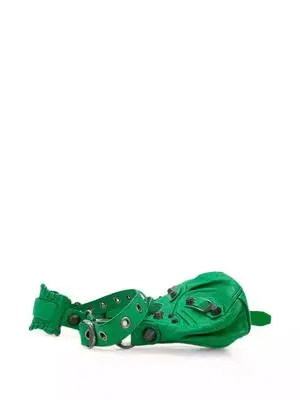Balenciaga 2021 Le Cagole Xs Shoulder Bag - Green