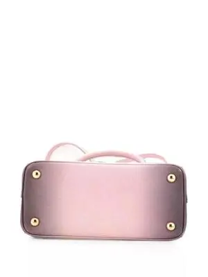 Prada Galleria Double Zip Saffiano Leather Small Tote Bag - Pink
