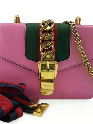Gucci 2010s Sylvie Web Shoulder Bag