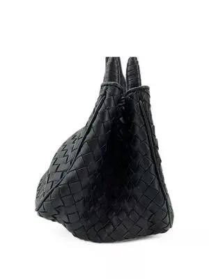Bottega Veneta 2010s Intrecciato Tote Bag - Black