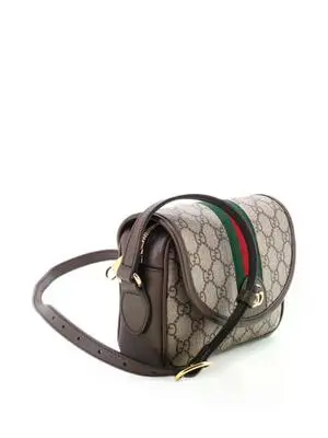 Gucci Ophidia Gg Coated Canvas Mini Shoulder Bag