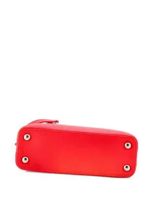 LOUIS VUITTON Capucines Bag Leather Bb Satchel - Red