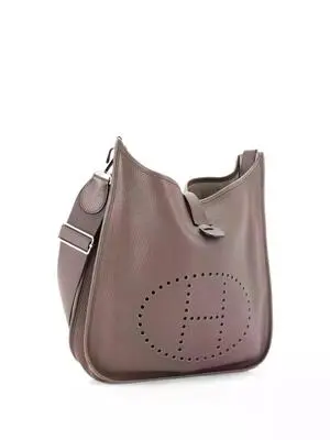 Hermès Evelyne Bag Gen Iii Clemence Gm Crossbody Bag - Grey