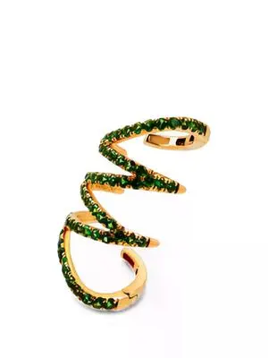 ADELYA JEWELLERY Adelya Jewellery Embellishment Tsavorite Earrings