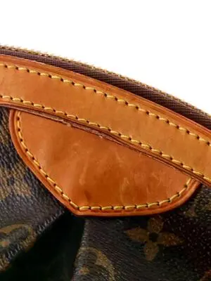 LOUIS VUITTON Tivoli Handbag Monogram Canvas Pm Satchel - Brown