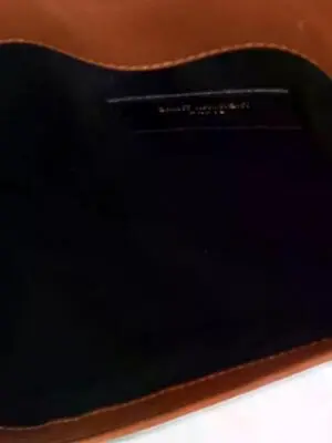 Saint Laurent Uptown Pouch Canvas Clutch Bag