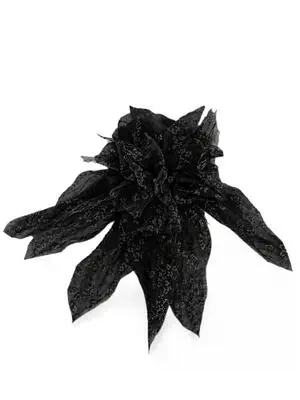 Alberta Ferretti Floral-motif Silk Brooch