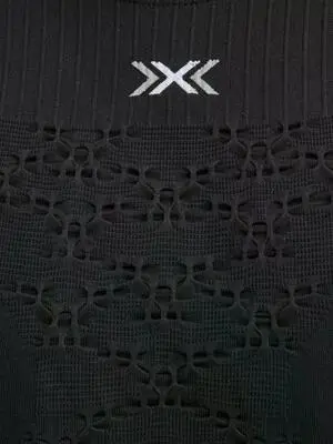 X-BIONIC Logo-print Perforated-detail Top