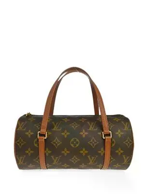 LOUIS VUITTON 1996 Monogram Papillon 26 Tote Bag - Brown