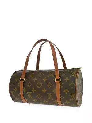 LOUIS VUITTON Monogram Papillon 26 Tote Bag - Brown