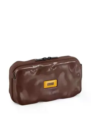 CRASH BAGGAGE Mini Icon Dented-effect Crossbody Bag