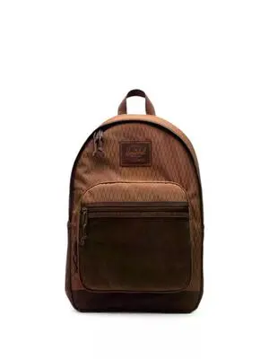 Herschel Supply Co. Kaine 28l Diamond-quilted Mesh-pocket Backpack - Brown