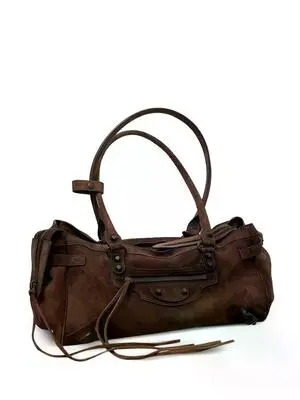 Balenciaga Le City East West Shoulder Bag - Brown