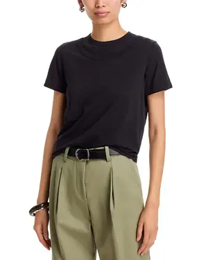 Velvet By Graham & Spencer Cassandra Short Sleeve Tee - Black