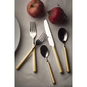 MEPRA Fantasia 5-piece Flatware Set - Vanilla