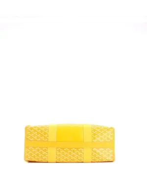 Goyard Mm Villette Tote Printed Coated Canvas - Yellow