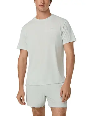 Vuori Strato Breath Short Sleeve Tee In Black - Breeze