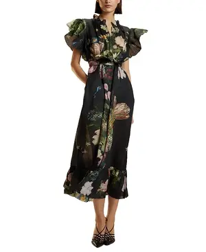 Cynthia Rowley Ramie Kaftan