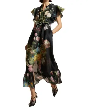 Cynthia Rowley Ramie Kaftan