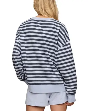 Z Supply The Everyday Striped Crewneck Sweatshirt