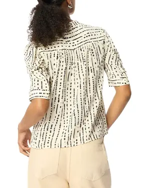 Whistles Puffed Sleeve Blouse