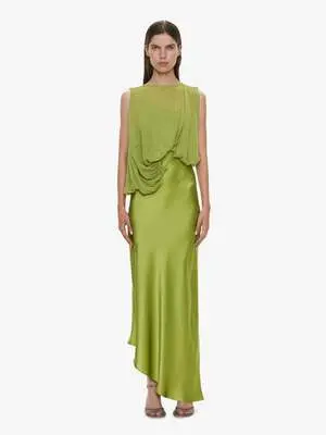 Christopher Esber Cumulus Midi Dress - Dypsis Green