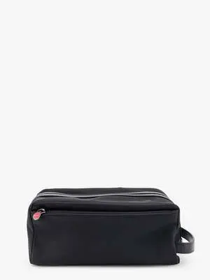 Kiton Nylon Beauty Case With Logo