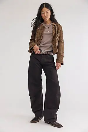 AGOLDE AGOLDE Spiral Twisted Seam Jeans Deep Roast