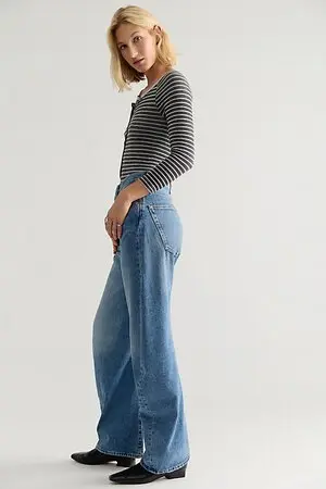 AGOLDE Spiral Twisted Seam Jeans - Venture