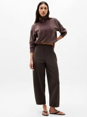 Athleta Endless High Rise Barrel Pant - Truffle