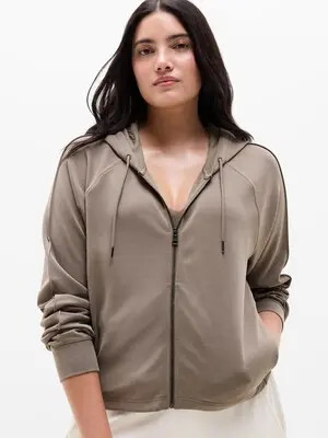 Athleta Seasoft Full Zip Hoodie