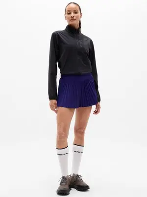 Athleta Featherweight Plissé Run Short - Mystic