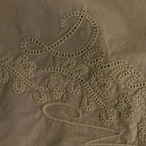 DAMSON MADDER Embroidered Headscarf