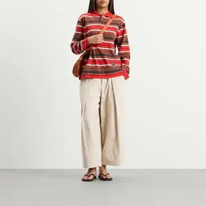 DAMSON MADDER Noah Rugby Top - Red