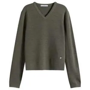 Acne Studios Kodos Merinos Jumper - Cedar Green