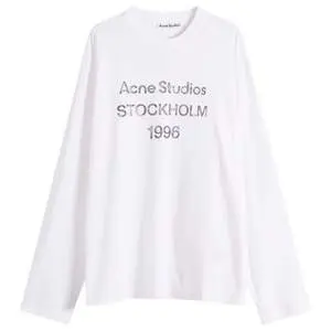 Acne Studios Edden 1996 G Long Sleeve T-shirt - Off White
