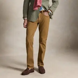 Ralph Lauren Sullivan Slim Stretch Twill Pant - Rustic Tan